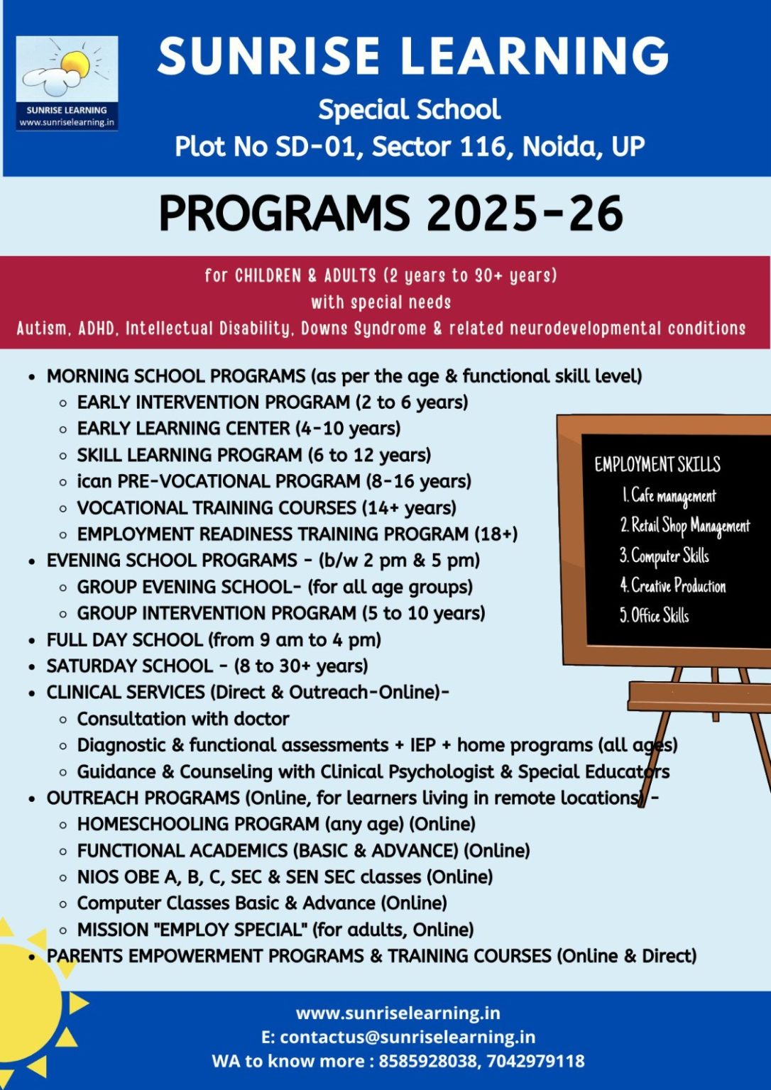 Sunrise Learning – Sunrise Learning